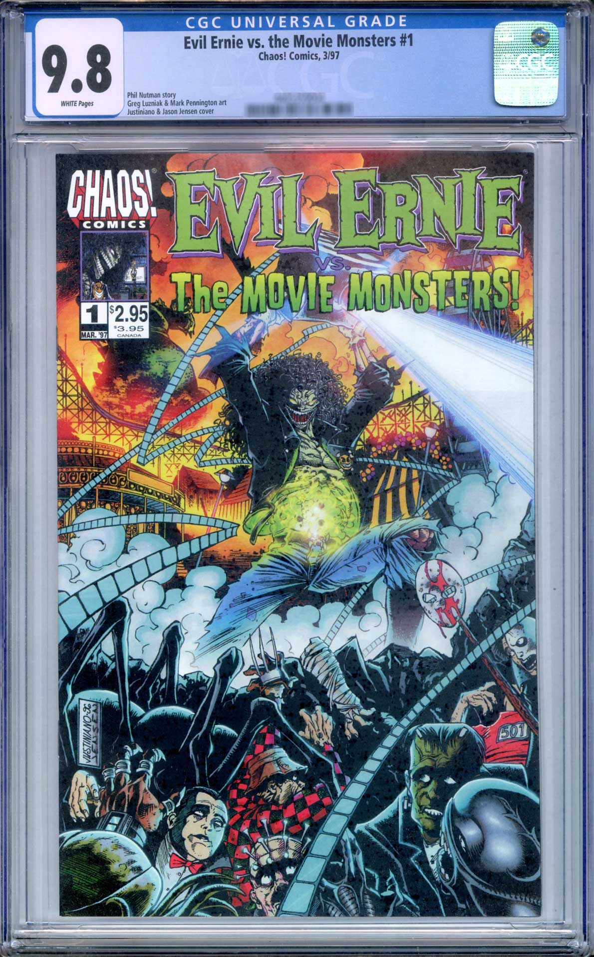 Evil Ernie Vs the Movie Monsters (1997) – EHT Comics